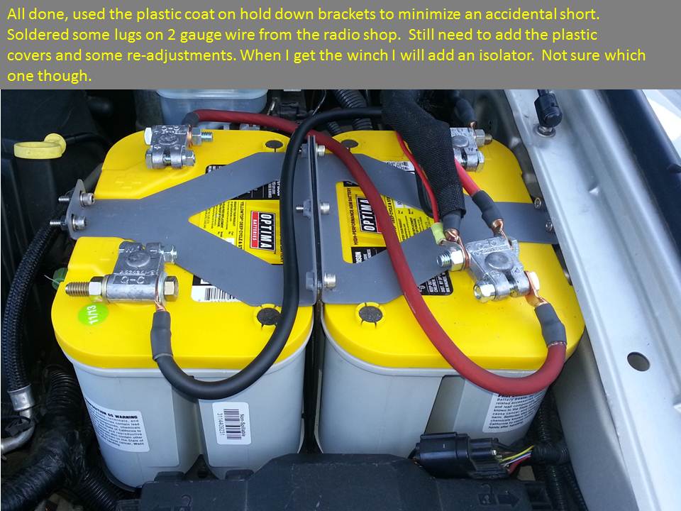Rascole's dual battery install. | Hummer4x4Offroad