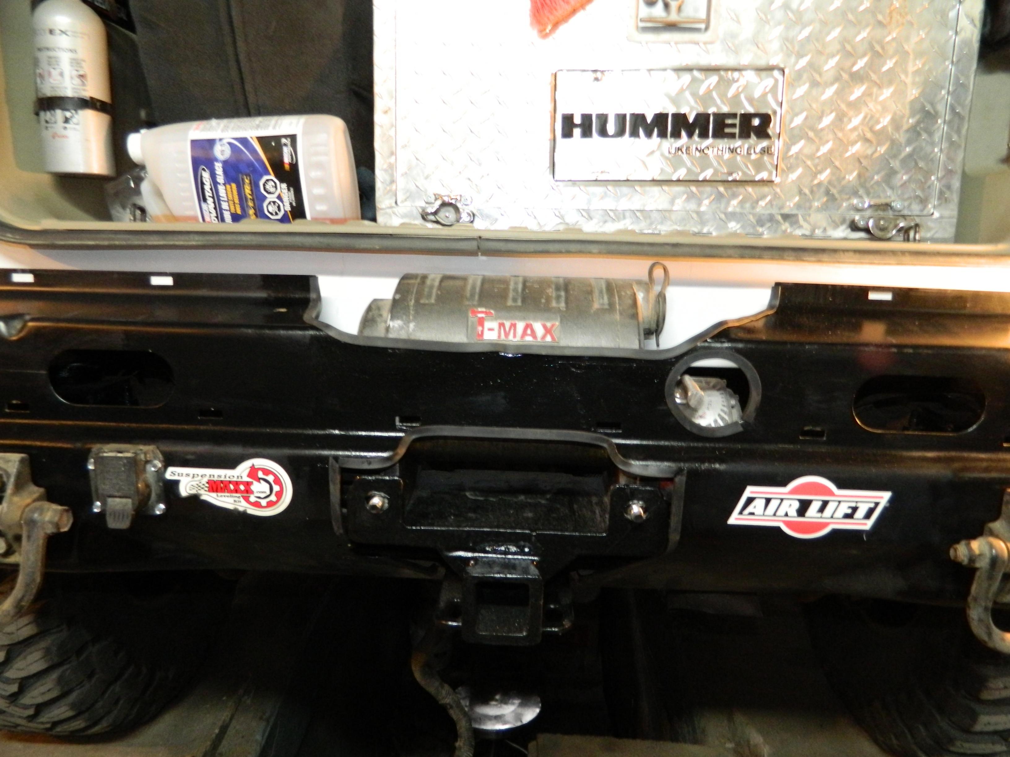 H2 Rear Winch in Bumper Install | Hummer4x4Offroad