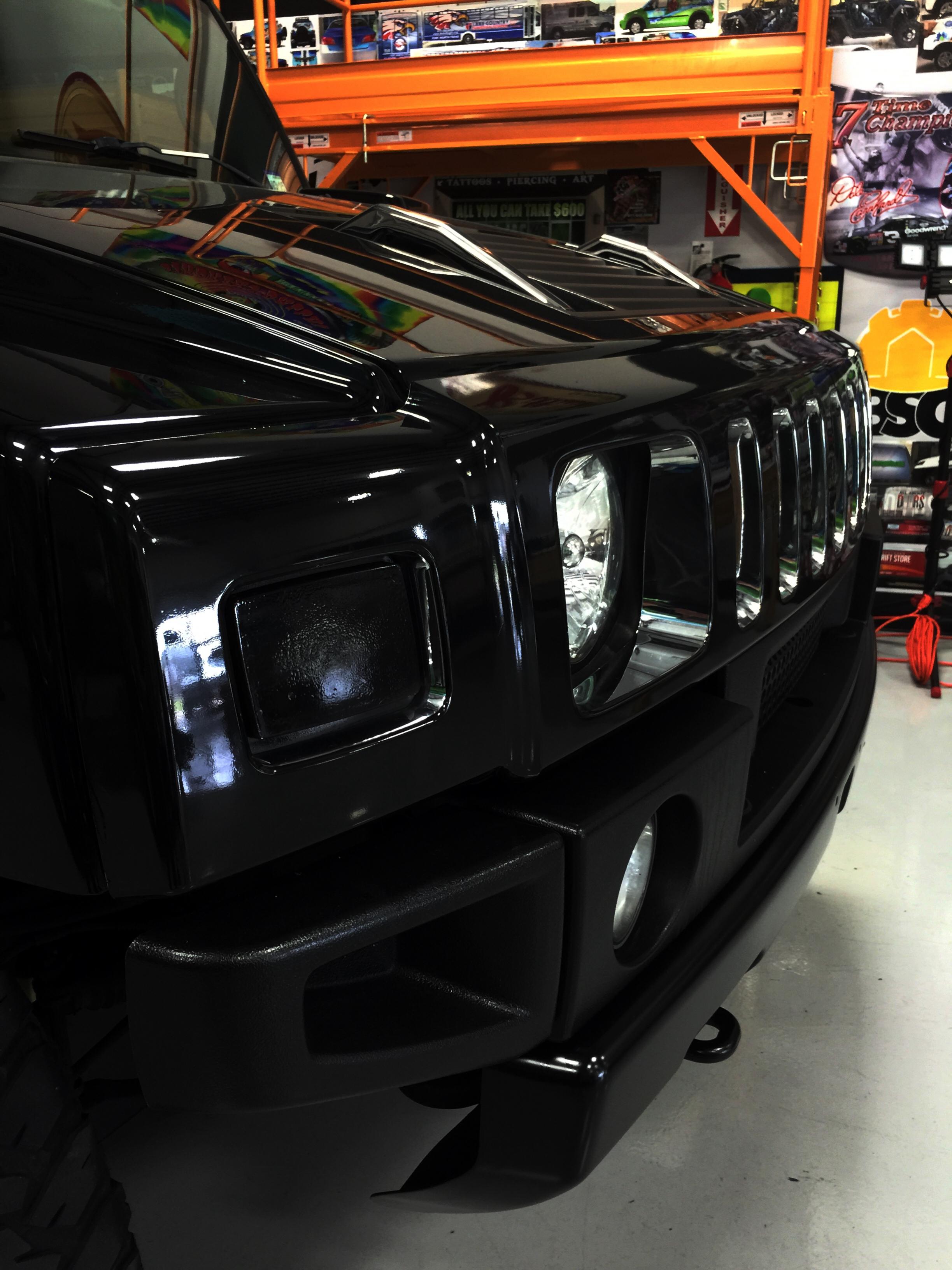 Hummer H2 Black Grill
