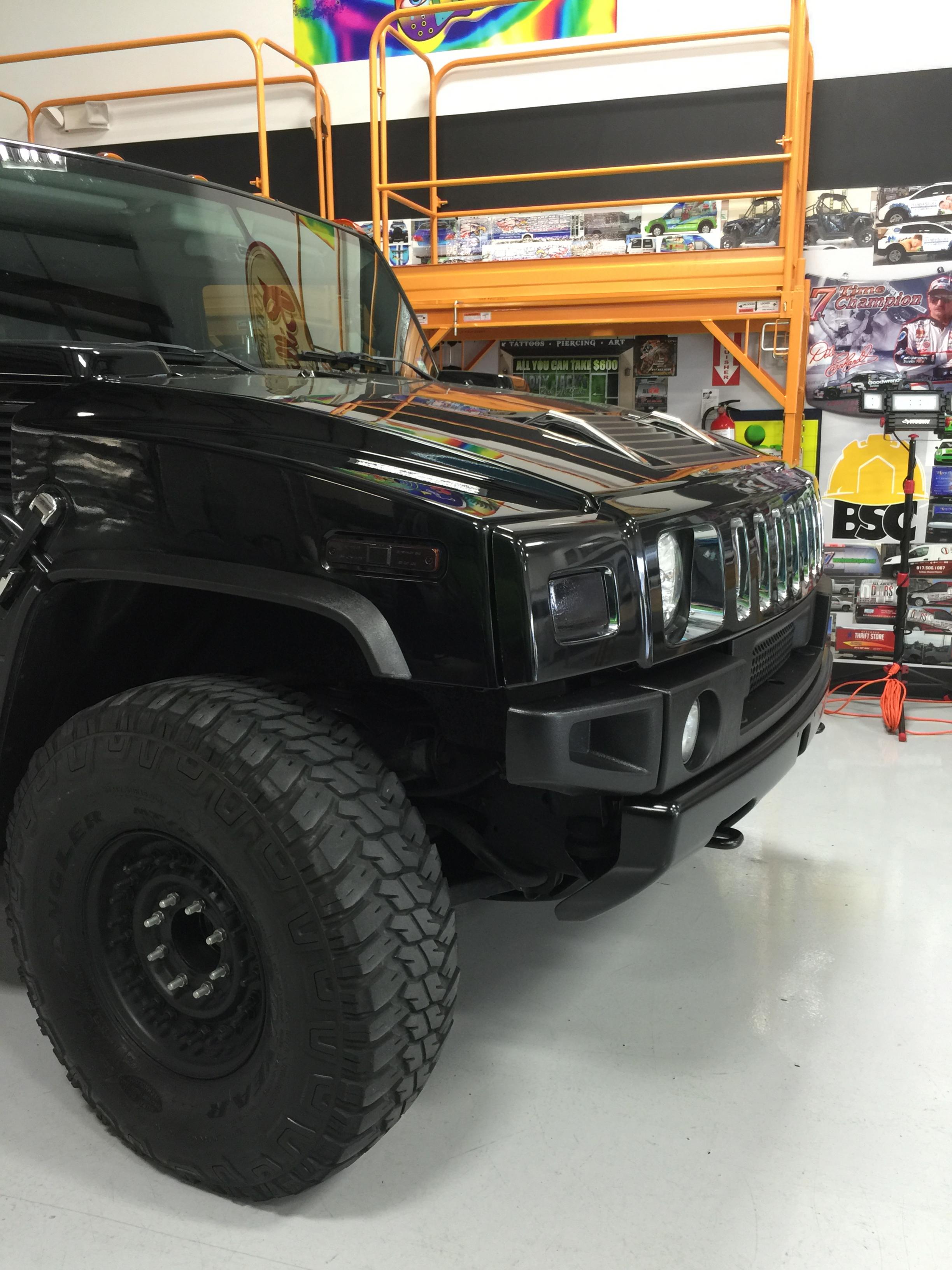 Partial Grille Blackout | Hummer4x4Offroad
