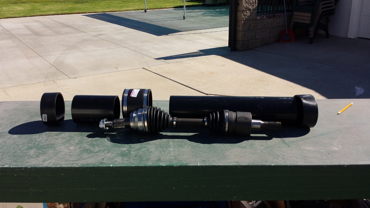 Front CV axle storage tube. | Hummer4x4Offroad